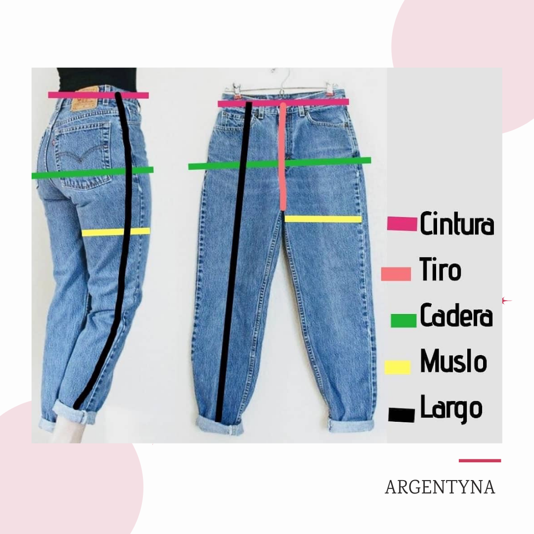 Guía De Tallas Argentyna Jeans